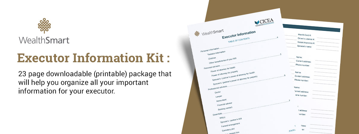 Executor Information Checklist - WealthSmart